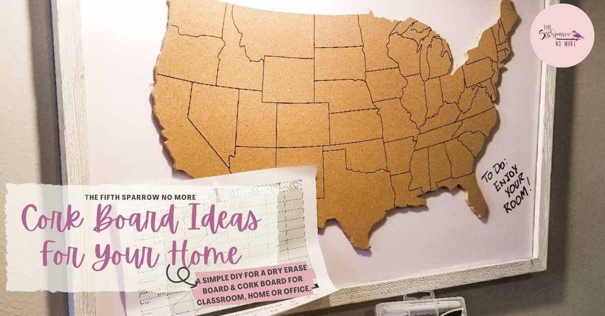 DIY Multipurpose Message Board - The Fifth Sparrow No More