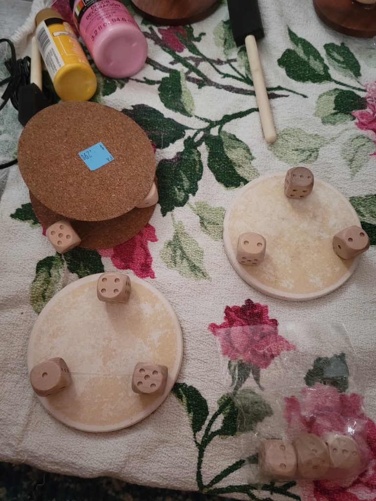 Make Simple Tiered Tray Risers From Thrifted Pieces - The Fifth Sparrow ...