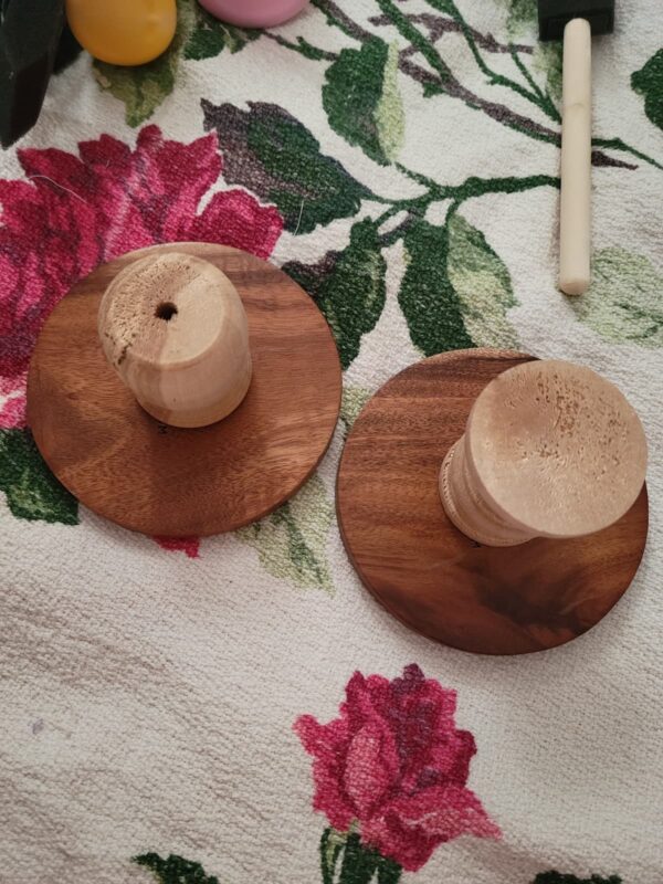 Make Simple Tiered Tray Risers From Thrifted Pieces - The Fifth Sparrow No More