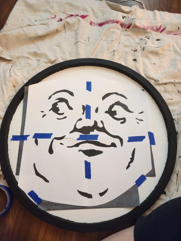 DIY Your Own Vintage Man In The Moon Sign - The Fifth Sparrow No More