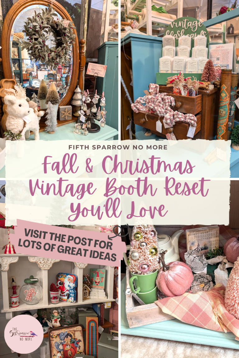 A Fall And Christmas Vintage Booth Reset You'll Love - The Fifth ...