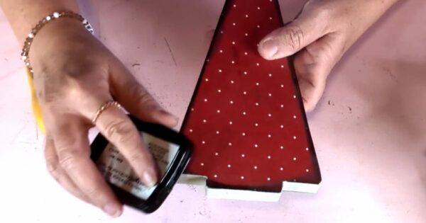 A Simple Repurpose - Wood Block Trees For Pictures And Recipes - The ...