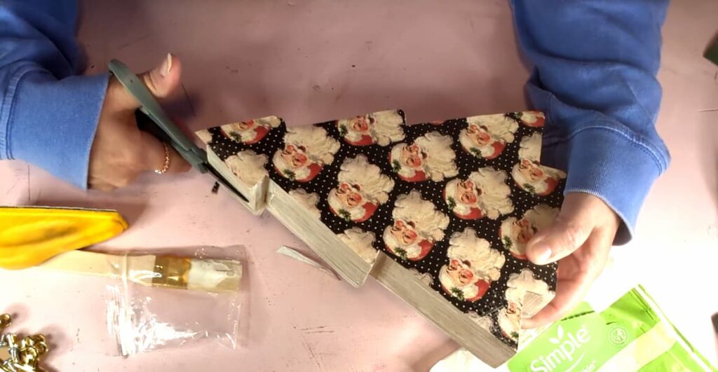 A Simple Repurpose - Wood Block Trees For Pictures And Recipes - The ...